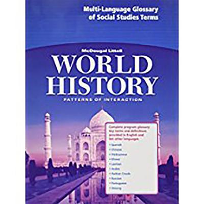 Multi-Language Glossary: McDougal Littell World History: Patterns of...