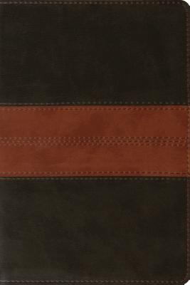 Esv Personal Reference Bible Trutone Deep Brown Tan Trail Design