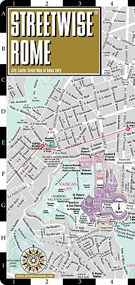 Streetwise Rome Map - Laminated City Center Street Map of Rome, Italy ...